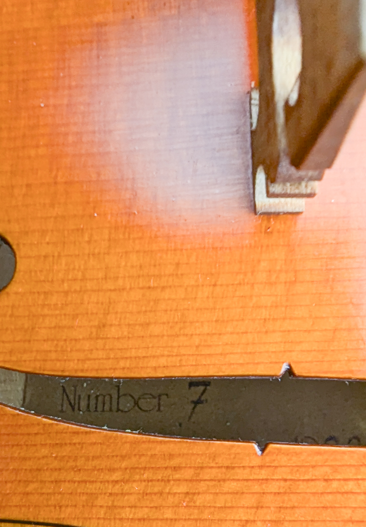 AS01/ 84 Circa 1982. English handmade by Anthony Perry 4/4 violin ...